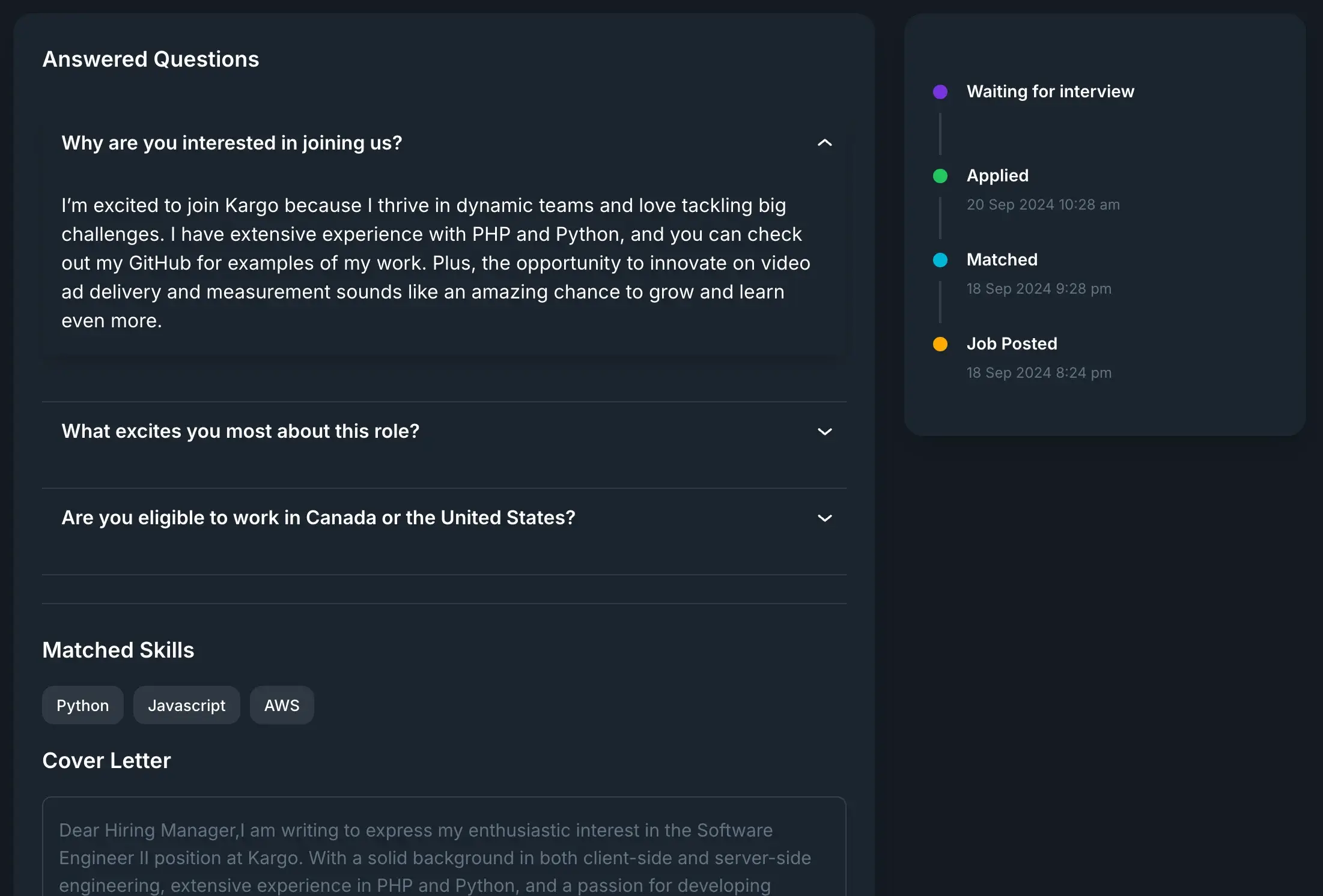 Personal AI Recruiter - AI Job Search Assistant | Wobo